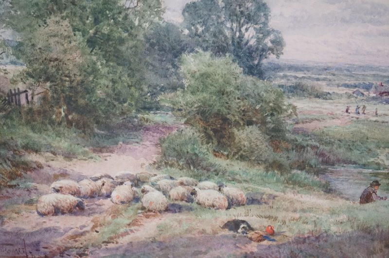 Henry Sylvester Stannard (British 1870 – 1951) Watercolour of a Radwell ...
